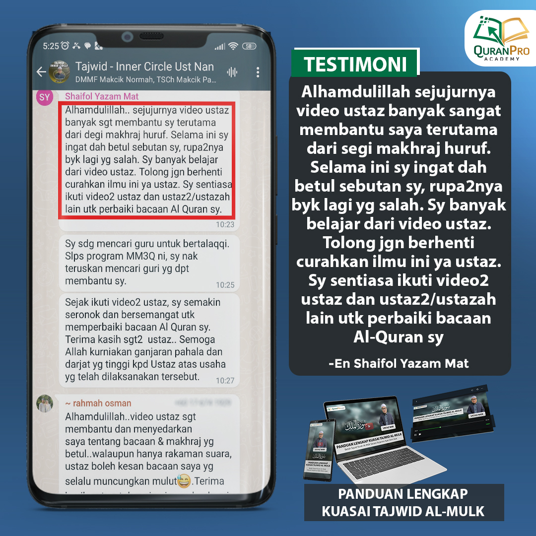 Panduan Lengkap Kuasai Tajwid Al-Mulk - Quranproacademy.com